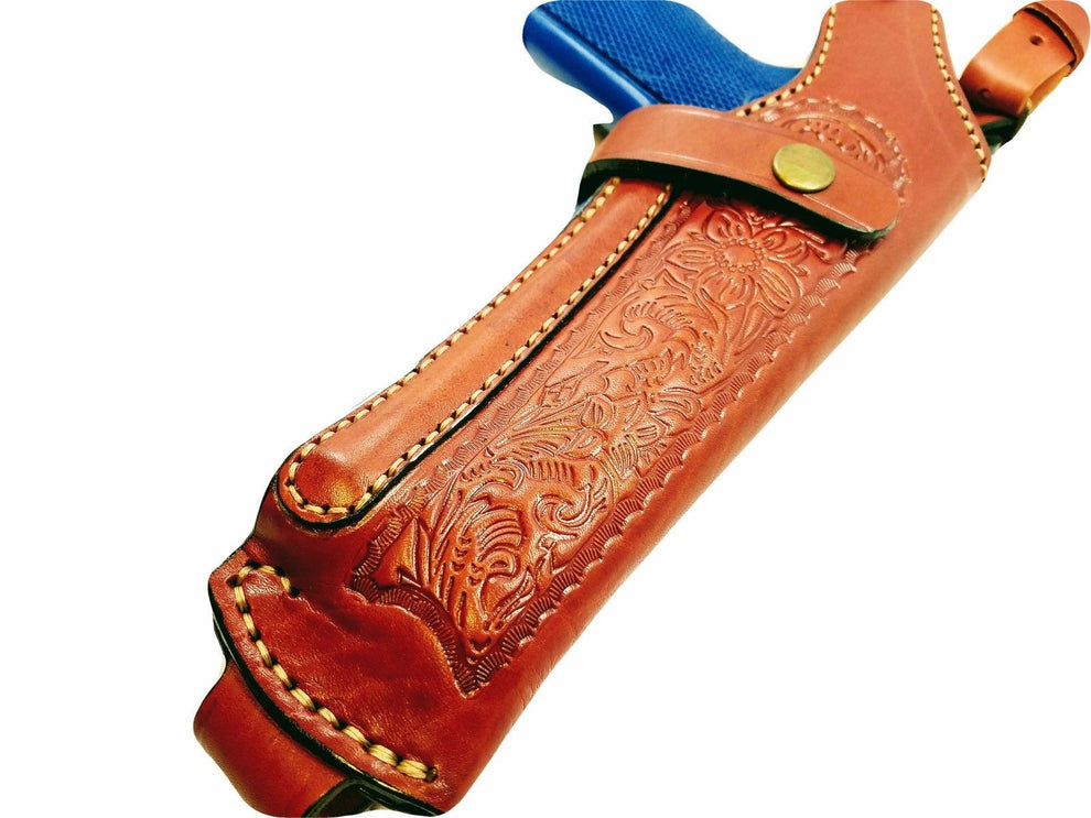 Vertical Shoulder Holster Fits Most Full Size Semi Autos with 4 or 5-i ...
