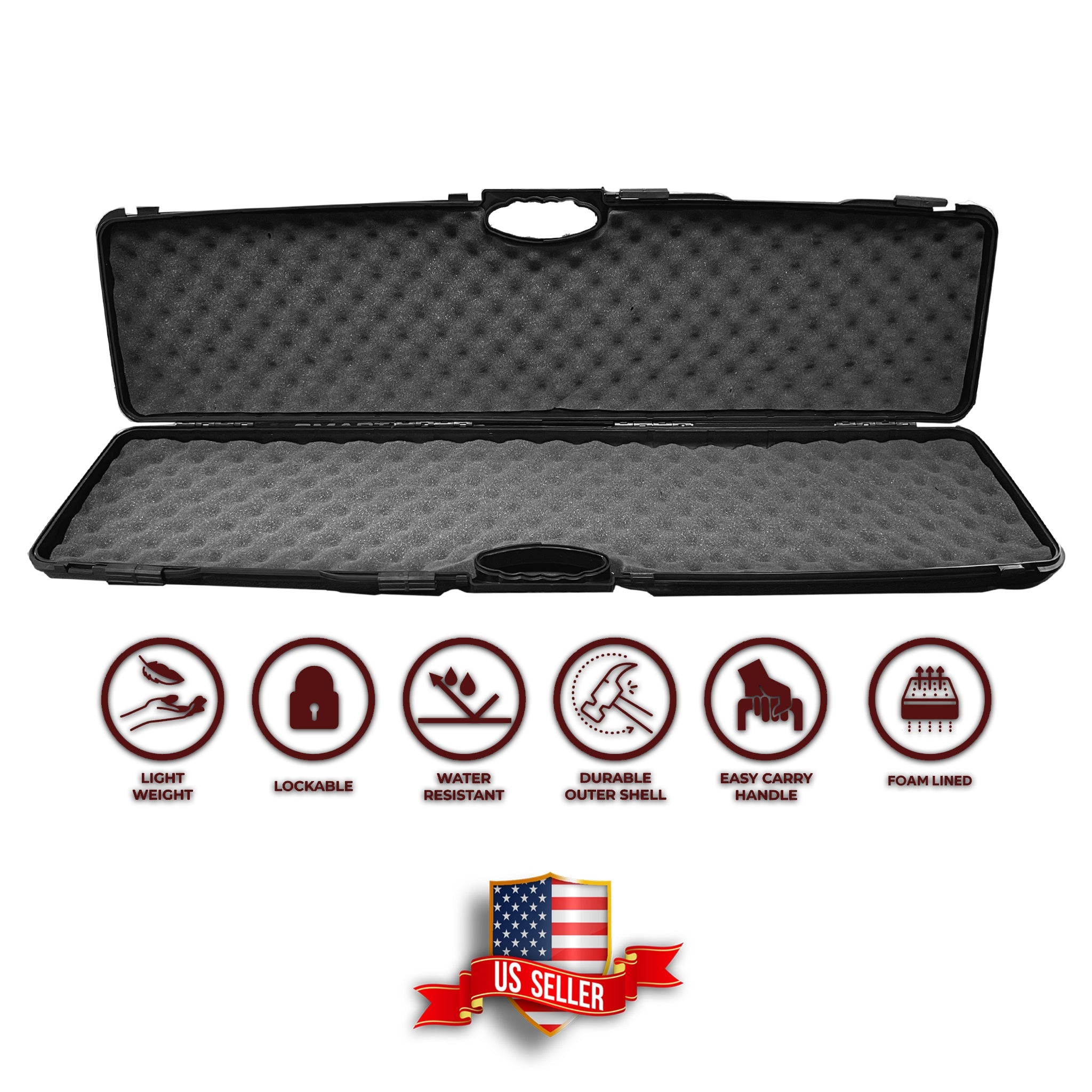 Mossberg Shockwave , Emperor Single Scope Hard Plastic Rifle Case with ...